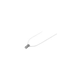 Adelia&acute;s Kette ohne Anh&auml;nger ADELIA&acute;S "Halskette &ndash; Ankerkette aus Edelstahl mit Zirkonia 50 cm", silber, Halsketten, Damen, 50cm, Edelstahl, Perfekt als Geschenk f&uuml;r besondere Menschen