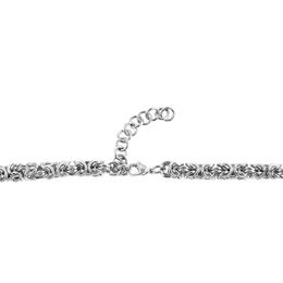 Adelia&acute;s Kette ohne Anh&auml;nger ADELIA&acute;S "Halskette &ndash; K&ouml;nigskette aus Edelstahl" Gr. 45, silber, Halsketten, Damen, 45, Edelstahl, Perfekt als Geschenk f&uuml;r besondere Menschen