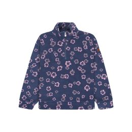 Fleecepullover Roxy "Calling All Mys", M&auml;dchen, Gr. 10(140-148cm), vintage indigo shes cute big, Obermaterial: 100% Polyester., Sweatshirts Fleecepullover