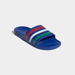 Badesandale adidas Sportswear "AQUA ADILETTE", Herren, Gr. 40,5, bold blau, gr&uuml;n, ftwr wei&szlig;, Synthetik, Schuhe, Topseller
