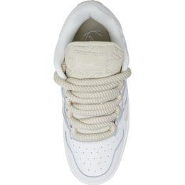 Sneaker Karl Kani "Karl Kani Karl Kani 89 Sk8", Damen, Gr. 37,5, beige (wei&szlig;, beige), Synthetik, Schuhe Sneaker
