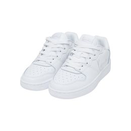 Sneaker Karl Kani "Karl Kani Damen KKFWW000375 Karl Kani 89 Logo", Damen, Gr. 40.5, wei&szlig;, grau, Leder, Schuhe Sneaker