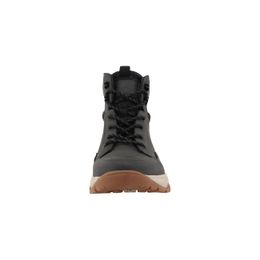 Outdoorschuh Tom Tailor "Tom Tailor Outdoor", Herren, Gr. 42, coal, Polyurethan, unifarben, Schuhe Outdoorschuh