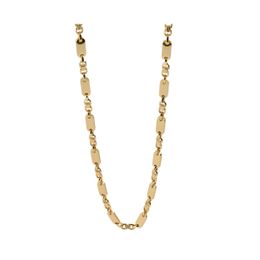 Adelia&acute;s Kette ohne Anh&auml;nger ADELIA&acute;S "Unisex Edelstahl Halskette" Gr. 55, gold, Halsketten, Damen, 55, Edelstahl