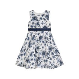 Partykleid DANAMADE "DANAMADE Dresses M&auml;dchenkleid DPLACIDA", M&auml;dchen, Gr. 116, EURO, navy, Obermaterial: 85%Polyester, 15%Baumwolle. Futter: 100%Polyester, Kleider Partykleid