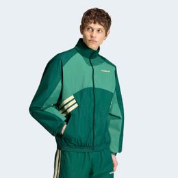 Tanktop adidas originals "MUC TT", Herren, Gr. L, gr&uuml;n (collegiate gr&uuml;n, blanch gr&uuml;n), Obermaterial: 100% Polyamid, normal, Rundhals, Tops Tanktop, f&uuml;r Sportmode und Streetwear, ohne Verschluss, mit Rundhalsausschnitt