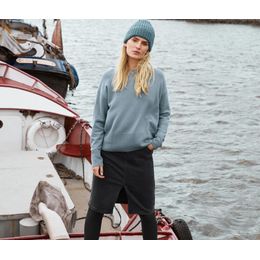 Tchibo - Feinstrick-Pullover mit Cashmere - Damen - Gr. S - blau