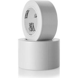 Ampere Bodenmarkierungsband, Breite 75 mm, wei&szlig;