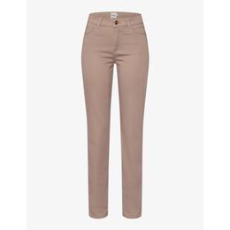 Brax Damen Five-Pocket-Hose Style SHAKIRA TAUPE, hellbraun, Gr. 32
