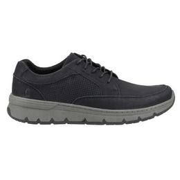 Hush Puppies - "Nelson" Sneaker f&uuml;r Herren, Leder, Zum Schn&uuml;ren (Schwarz)