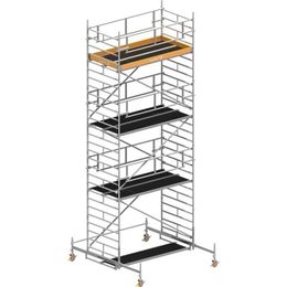 Layher Uni Breit P2 SAFETY PLUS mit Doppelgel&auml;nder Typ 1422106 - Standh&ouml;he: 6.20 m