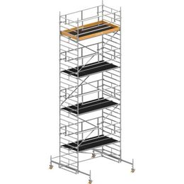 Layher Uni Breit P2 SAFETY PLUS mit Doppelgel&auml;nder Typ 1422107 - Standh&ouml;he: 7.20 m