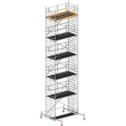 Layher Uni Breit P2 SAFETY PLUS mit Doppelgel&auml;nder Typ 1422110 - Standh&ouml;he: 10.38 m