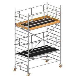 Layher Uni Breit P2 SAFETY PLUS mit Doppelgel&auml;nder Typ 1422103 - Standh&ouml;he: 3.20 m