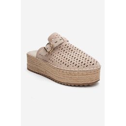 Louis Leder Plateau Sandale