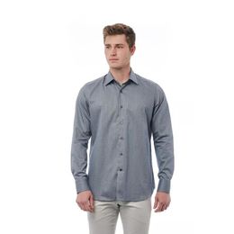 Bagutta Gemusterte Slim Fit Hemd