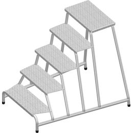 Layher Maschinentritt 1075 - 5 Stufen