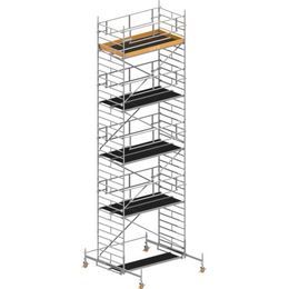 Layher Uni Breit P2 SAFETY PLUS mit Doppelgel&auml;nder Typ 1422108 - Standh&ouml;he: 8.38 m