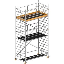 Layher Uni Breit P2 SAFETY PLUS mit Doppelgel&auml;nder Typ 1422104 - Standh&ouml;he: 4.20 m