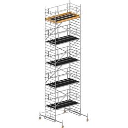 Layher Uni Breit P2 SAFETY PLUS mit Doppelgel&auml;nder Typ 1422109 - Standh&ouml;he: 9.38 m