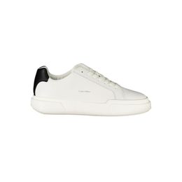 Calvin Klein Bianco Leder Herren Sneaker