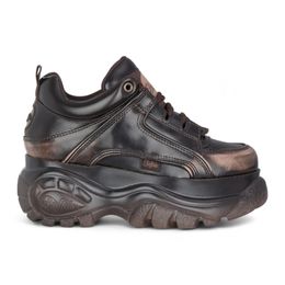 Buffalo Damen Vintage Braune Chunky Plateau-Sneaker - 1339-14-VNTG