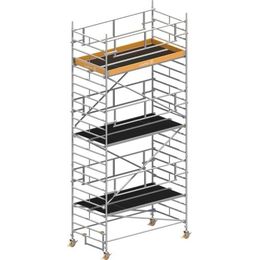 Layher Uni Breit P2 SAFETY PLUS mit Doppelgel&auml;nder Typ 1422105 - Standh&ouml;he: 5.20 m