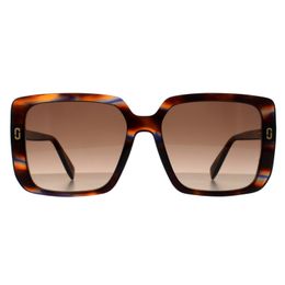 Marc Jacobs Quadratische Womens Horn Braun Gradient MJ 1121/S