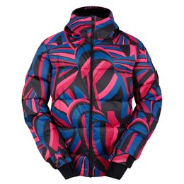 Dare 2b Damen/Damen Showcase gemusterte Baffled Skijacke (Hot Pink)