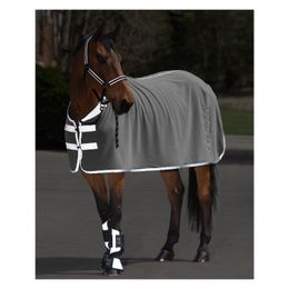 PROTECT by Horse-friends Reflektierende Abschwitzdecke grau 135 cm