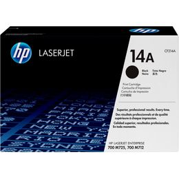 HP Tonerpatrone "HP original Toner 14, Gr&ouml;&szlig;e A+X, Farbe:schwarz/black", schwarz (schwarz 2), Tonerpatronen