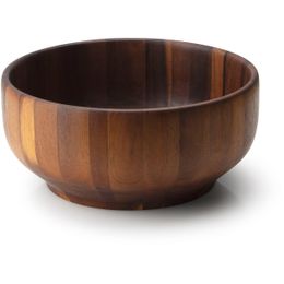 Sch&uuml;ssel CONTINENTA, braun (holzfarben), H:11,5cm &Oslash;:26cm, Holzwerkstoff, Sch&uuml;sseln, Sch&uuml;ssel, Akazie