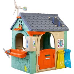 Spielhaus Feber "Recycled Eco", bunt, Spielh&auml;user, KinderB:120cm H:150cm T:94cm, Kunststoff, Spielhaus, Made in Europe, B:120cm H:150cm T:94cm