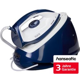 Hanseatic Dampfb&uuml;gelstation "HIS1565BLD, 6,5 bar Dampfdruck, max. 300g/min Dampfmenge", blau (blau, wei&szlig;), Dampfb&uuml;gelstationen, inkl. 3 Jahre Herstellergarantie