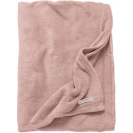 Plaid Esprit "Mellow", rosa (hellrosa), B:150cm L:200cm, Kunstfaser, Wohndecken, besonders kuschelig und weich, Kuscheldecke