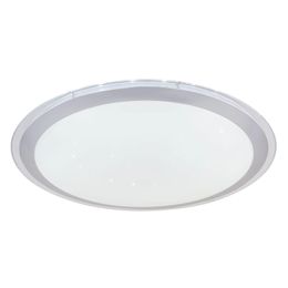 Globo LIGHTING LED Deckenleuchte "CARRY", wei&szlig;, 1 Stk., Leuchten, Deckenlampe, Farbwechsel Rot-Gr&uuml;n-Blau, rund, Durchmesser 53cm, LED Deckenleuchte
