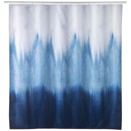 Duschvorhang Wenko "Alara", bunt (alara), B:180cm H:200cm, Polyester, Duschvorh&auml;nge, H&ouml;he 200 cm, Batik-Optik