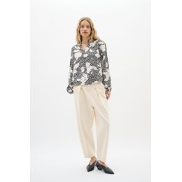 Inwear Langarm-Bluse Relaxed fit GraphicFlower Black/PowderBeig floral