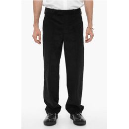 Neil Barrett Locker geschnittene Cordhose in Schwarz