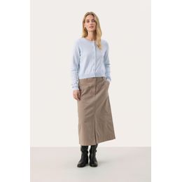PART TWO Strickjacke Classic fit light blue