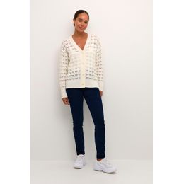 Kaffe Strickjacke Regular fit white