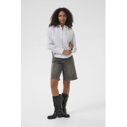 Kaffe Langarm - Hemd KAosita Loose fit white black