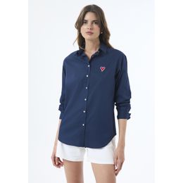 Hemd Langarm Poplin Hemd