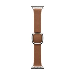 Apple Watch Armband mit Moderner Schlie&szlig;e 42mm, karamell - Large