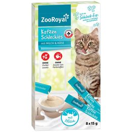 ZooRoyal Katzenschleckies mit Milch und K&auml;se 24x15g