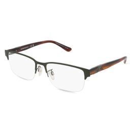 Emporio Armani EA1129 Brille Herren | Fassung: Halbrand, Quadratisch, Braun Havanna