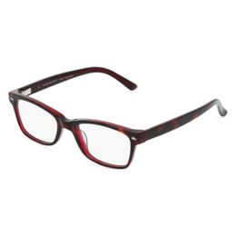 Fielmann BD 404 MOD FLEX CL Brille Teenager | Fassung: Vollrand, Quadratisch, Havanna Rot