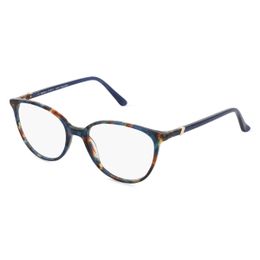 Fielmann LD 030 CL Brille Damen | Fassung: Vollrand, Oval, Havanna Blau