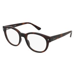 Ray-Ban RX7227 Brille Unisex | Fassung: Vollrand, Quadratisch, Havanna