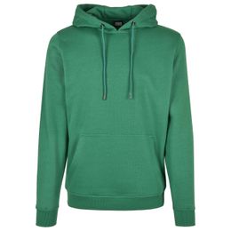 Sweatshirt Urban Classics "Urban Classics Herren Basic Terry Hoody", Herren, Gr. XXL, junglegr&uuml;n, 65% Baumwolle, 35% Polyester, unifarben, Rundhals, Sweatshirts Sweatshirt